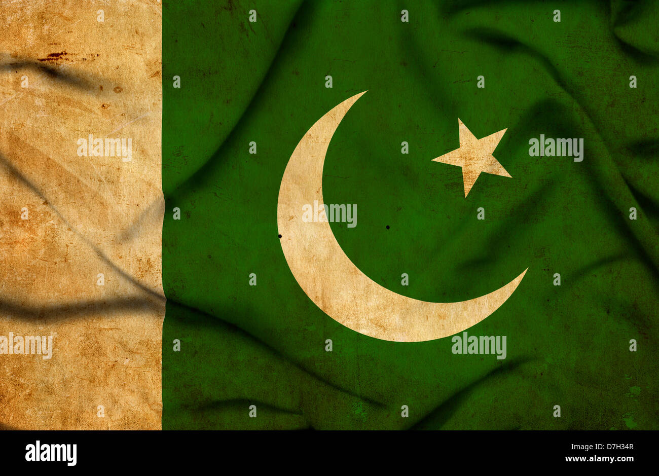 Pakistan waving flag Stock Photo - Alamy