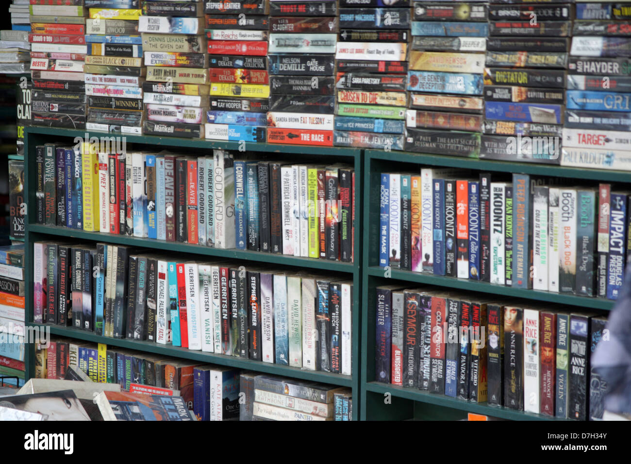Second hand book stall in shop at Chatuchak Weekend Market , Bangkok ... Second hand book stall in shop at Chatuchak Weekend Market , Bangkok ...
