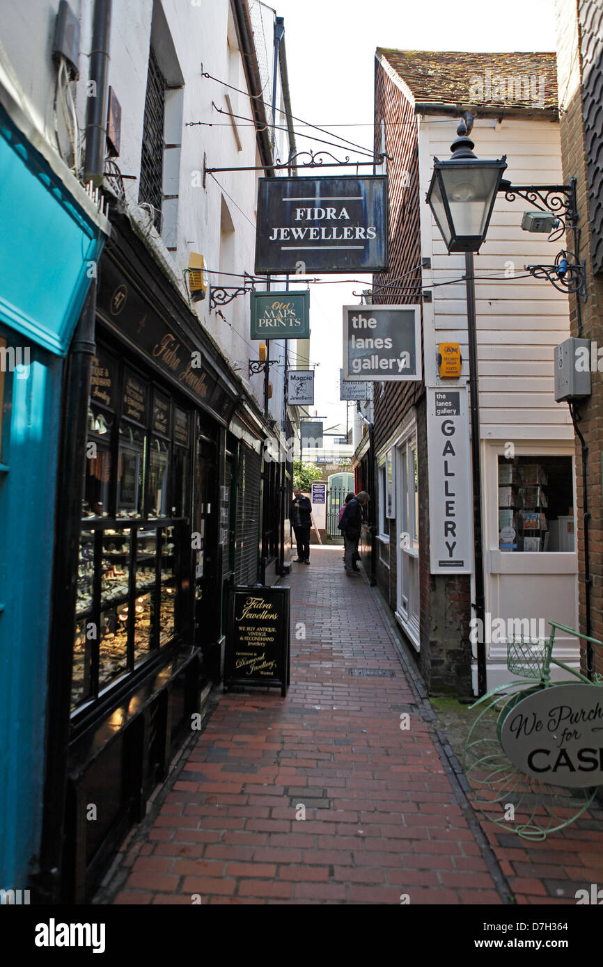 The Lanes, Brighton High Resolution Stock Photography and Images - Alamy