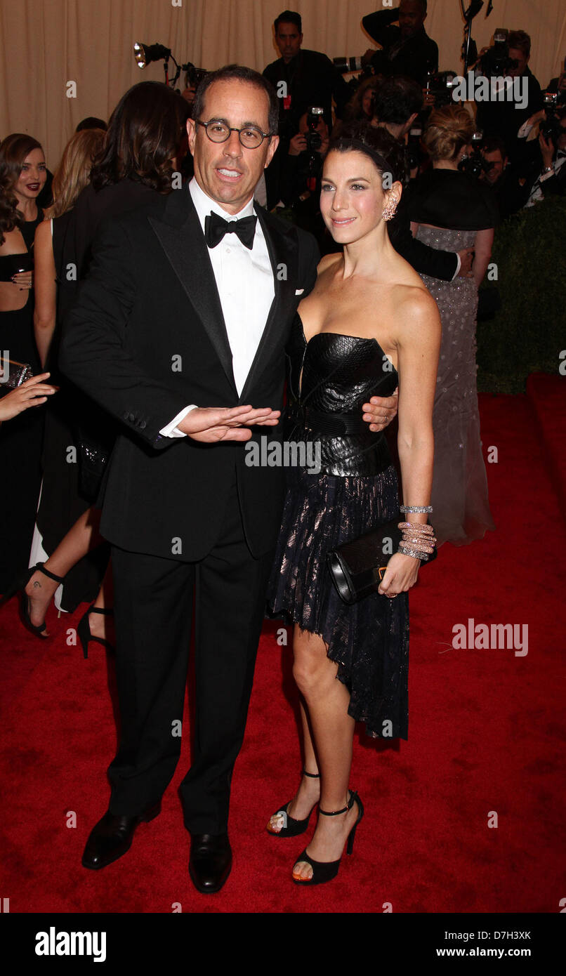 May 6, 2013 - New York, New York, U.S. - JERRY SEINFELD and JESSICA ...