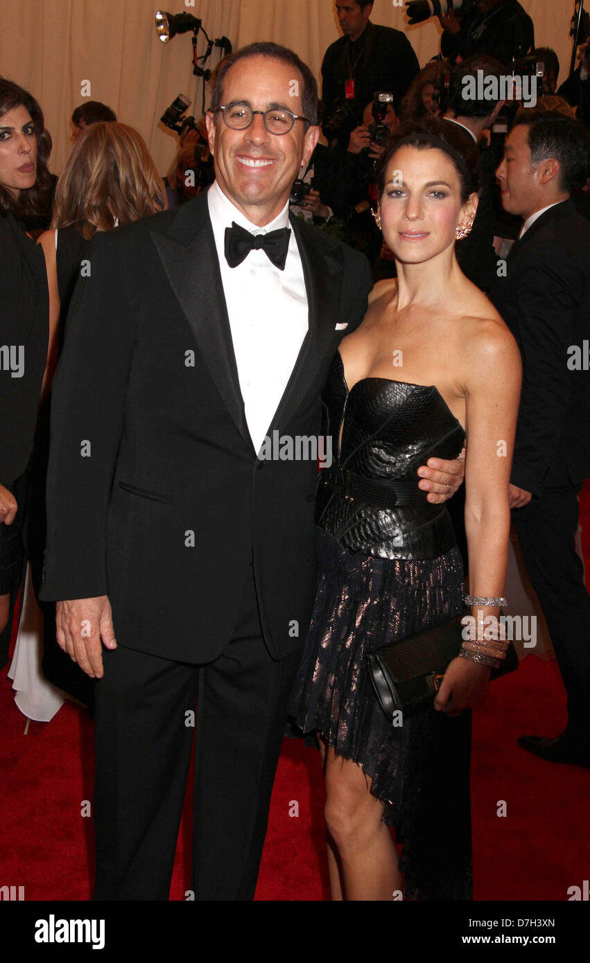May 6, 2013 - New York, New York, U.S. - JERRY SEINFELD and JESSICA ...