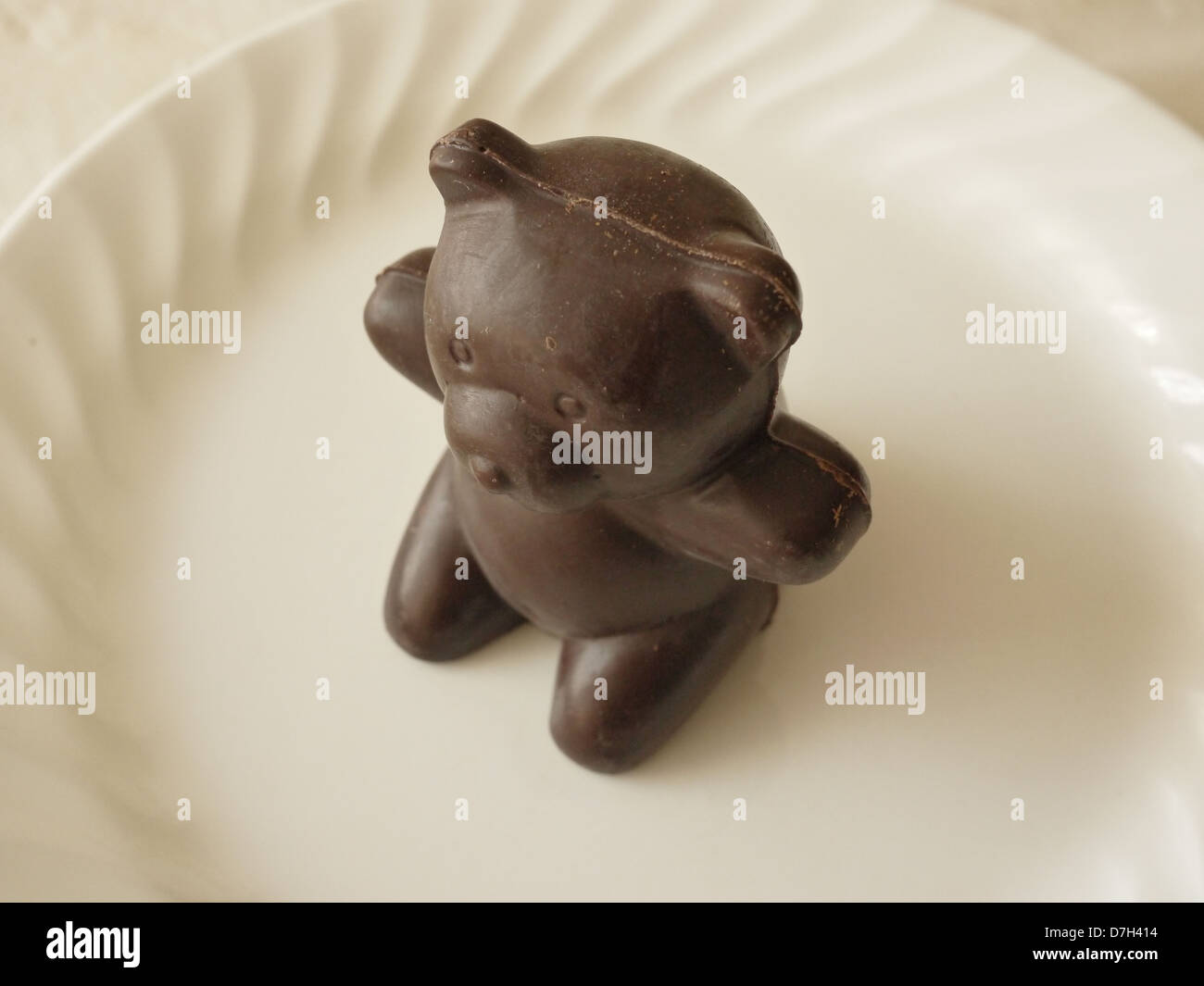 dark chocolate bear Stock Photo - Alamy