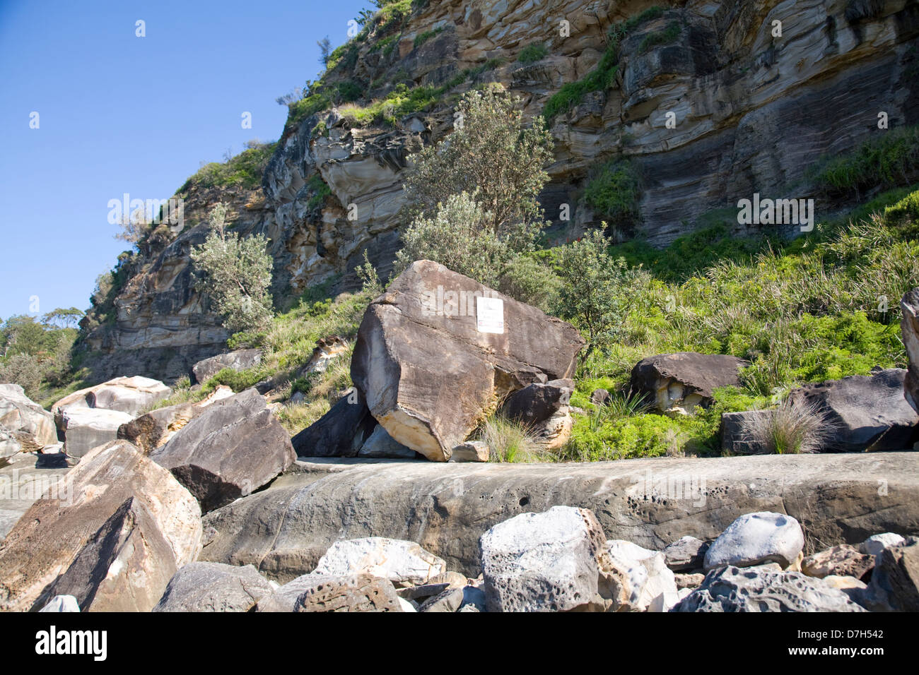 Fallen rocks hi-res stock photography and images - Alamy