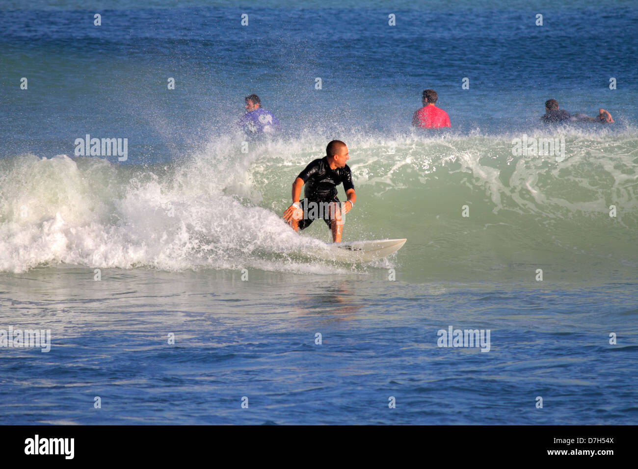 Miami Beach Florida,Atlantic Ocean water waves,water,surf,surfer ...