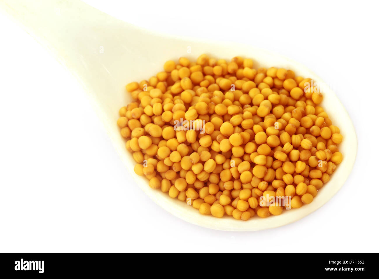 Fresh golden mustard Stock Photo - Alamy