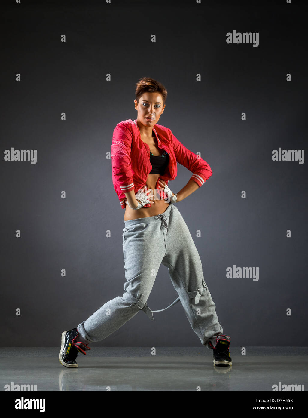 Beautiful dancer Studio Shot Stock Photo - Alamy