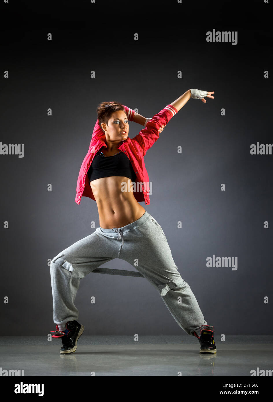 Beautiful dancer Studio Shot Stock Photo - Alamy
