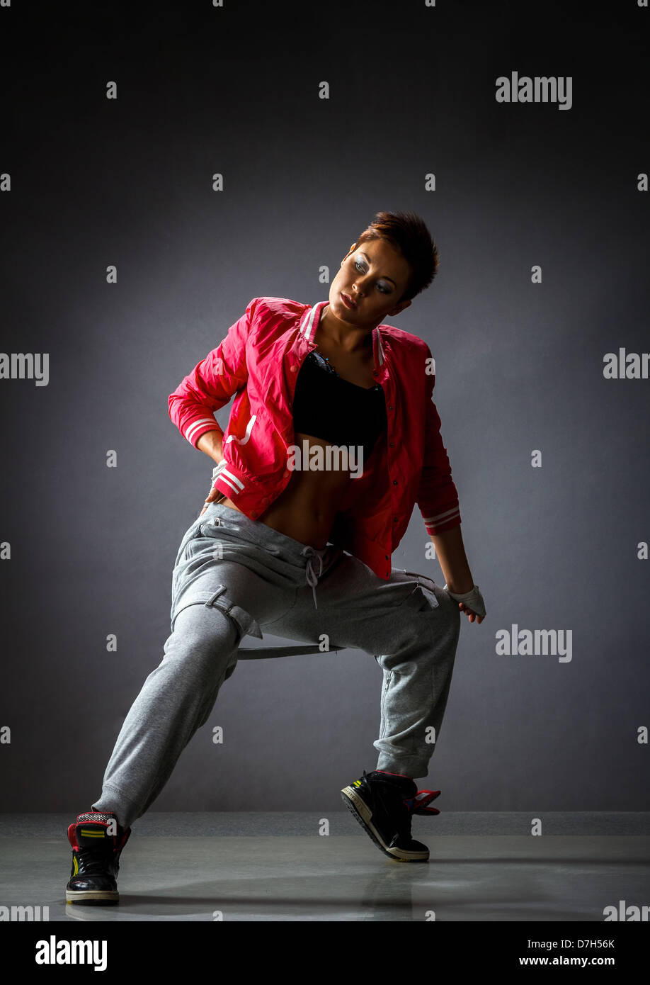 Beautiful dancer Studio Shot Stock Photo - Alamy