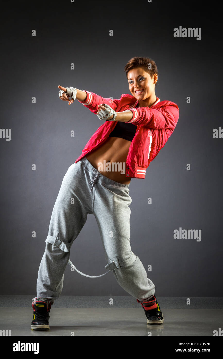 Beautiful dancer Studio Shot Stock Photo - Alamy