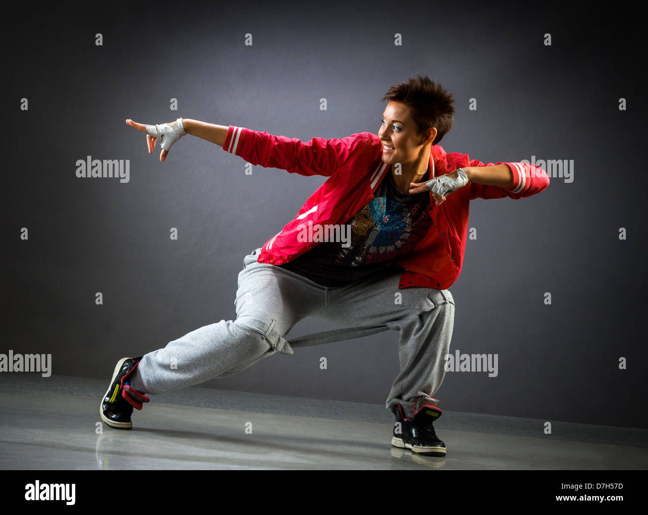 Beautiful dancer Studio Shot Stock Photo - Alamy