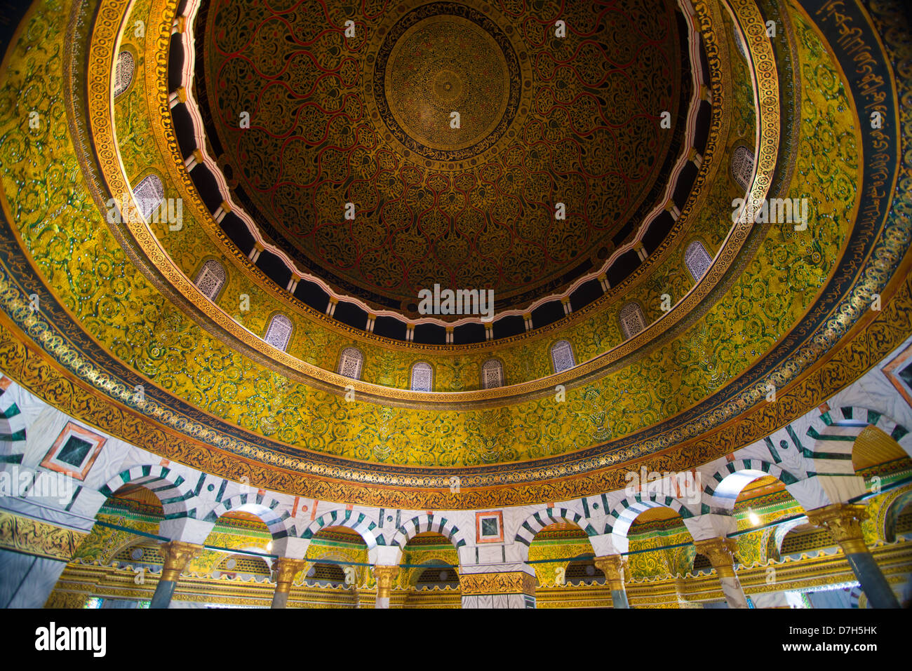Dome Of The Rock Ceiling