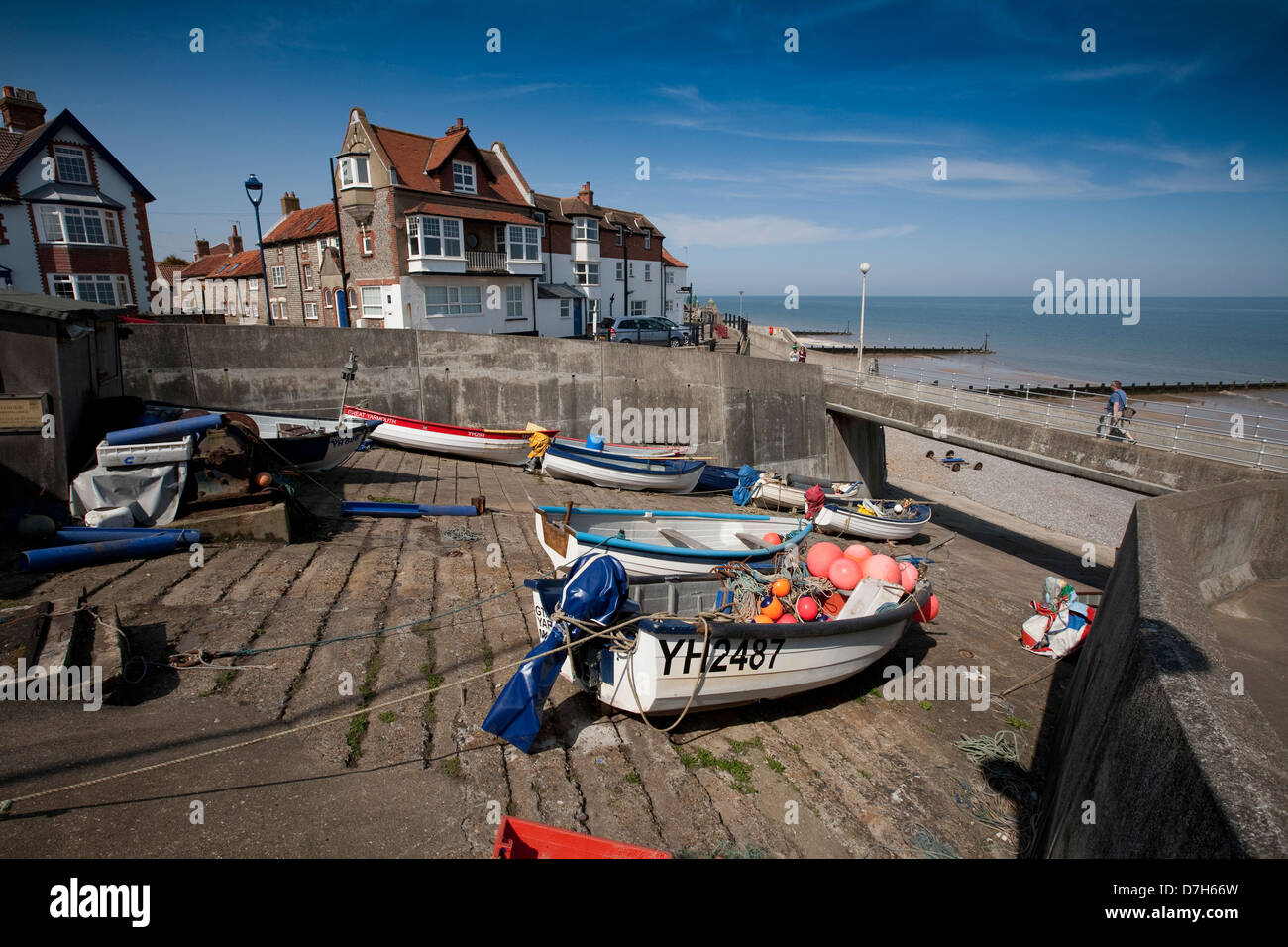 Sheringham fishing port hi-res stock photography and images - Alamy