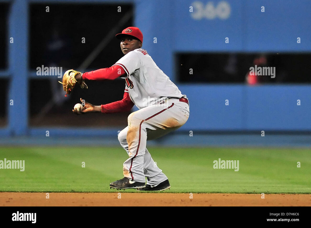 Los Angeles, California, USA. 7th May 2013. Arizona Diamondbacks ...