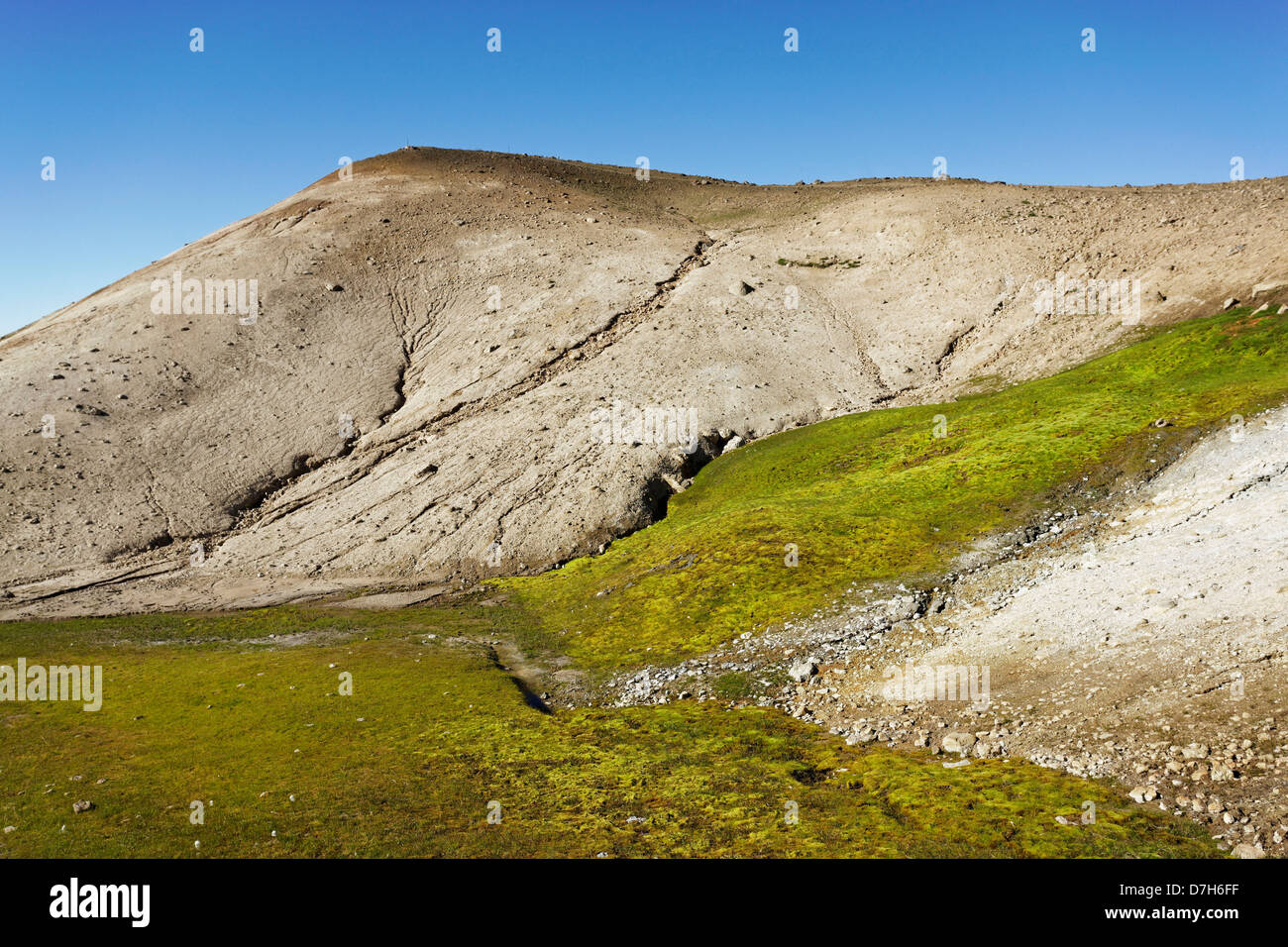 Volcanic landscape, Krafla Myvatn Iceland Stock Photo - Alamy