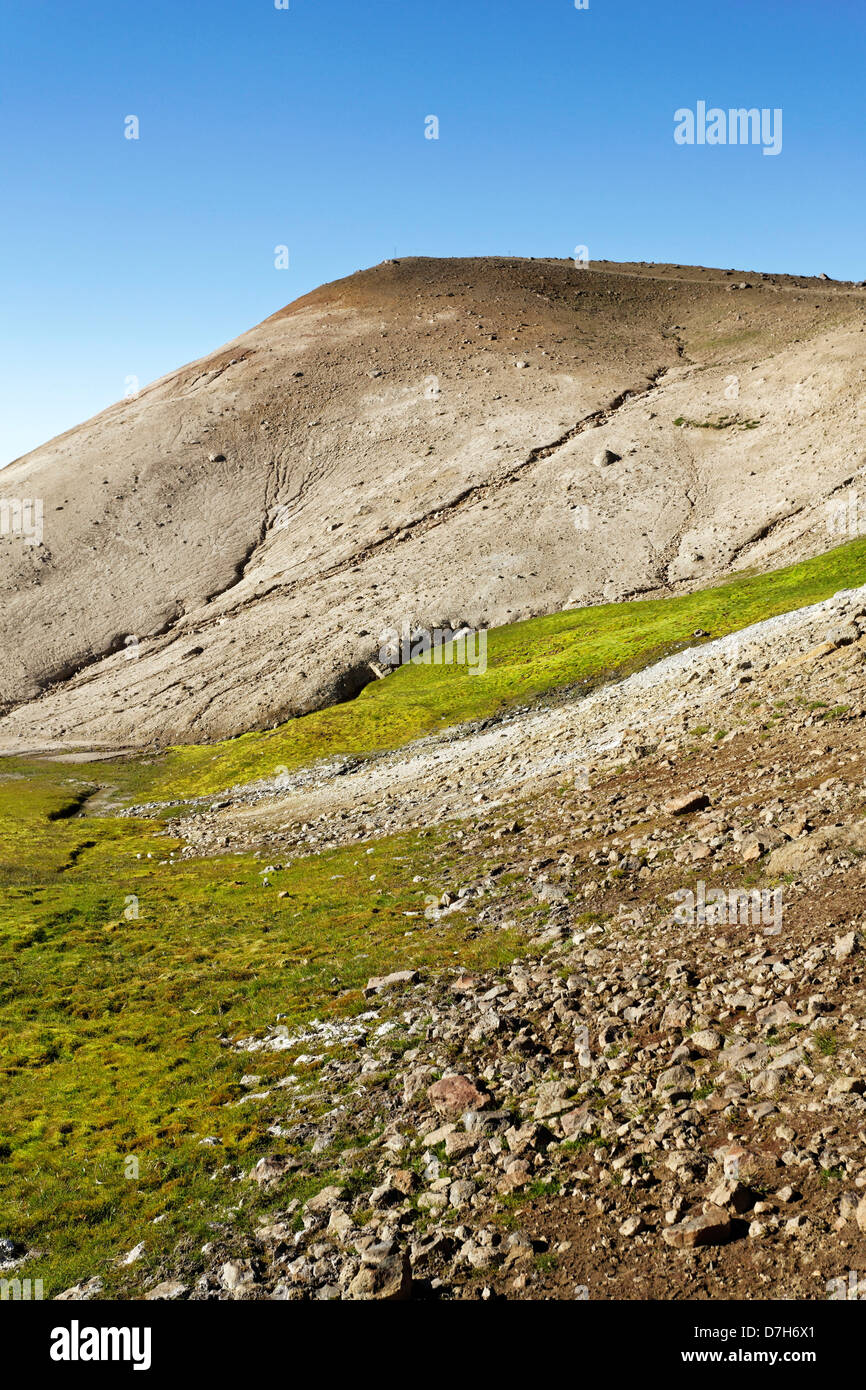 Volcanic landscape, Krafla Myvatn Iceland Stock Photo - Alamy