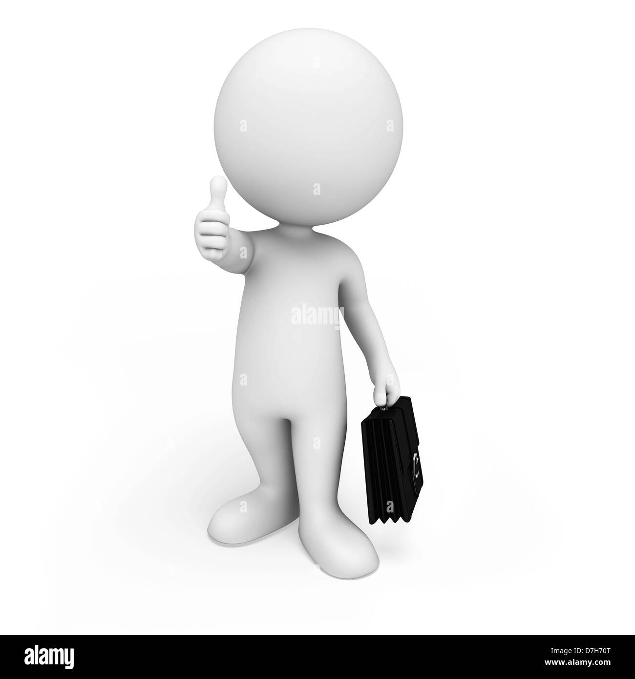 3d white people isolated on white background Stock Photo - Alamy