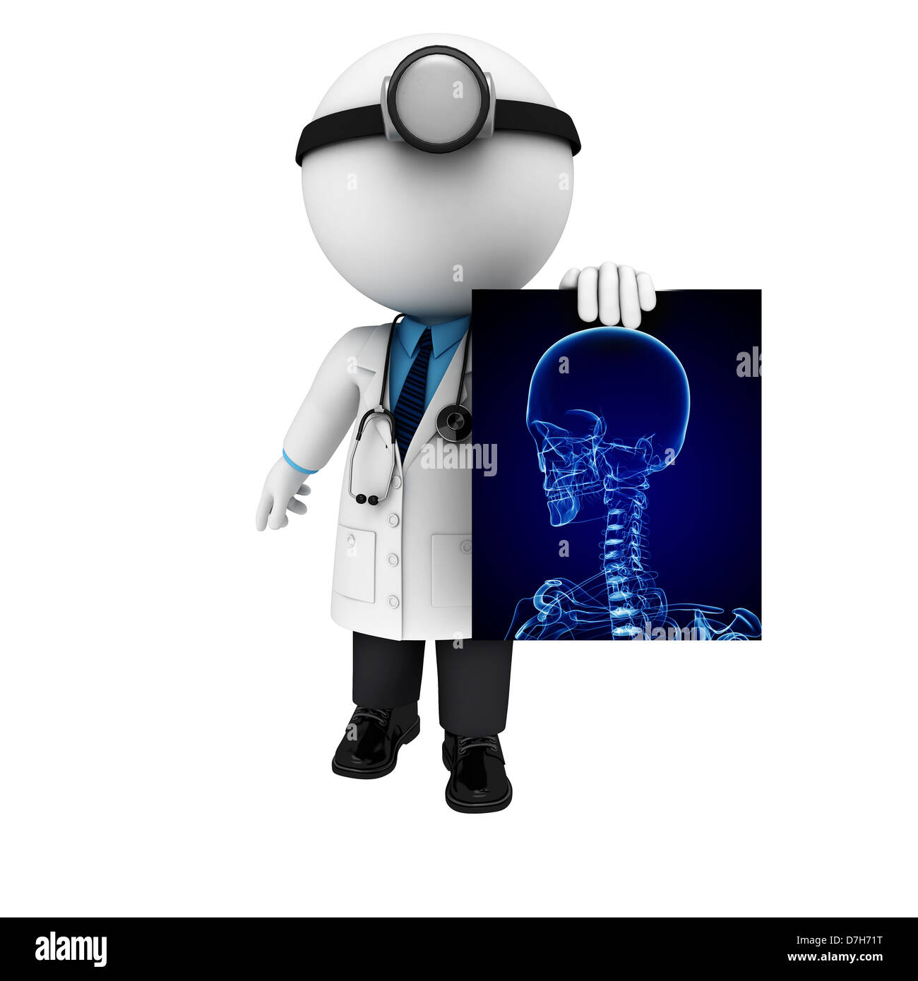 3d white people as doctor Stock Photo - Alamy
