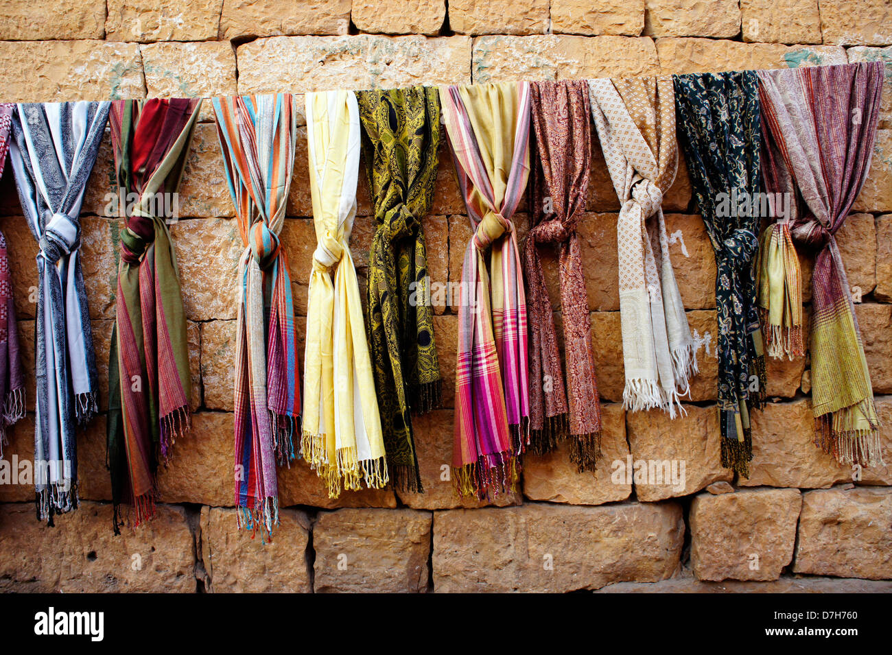 Indian silk scarf hi-res stock photography and images - Alamy
