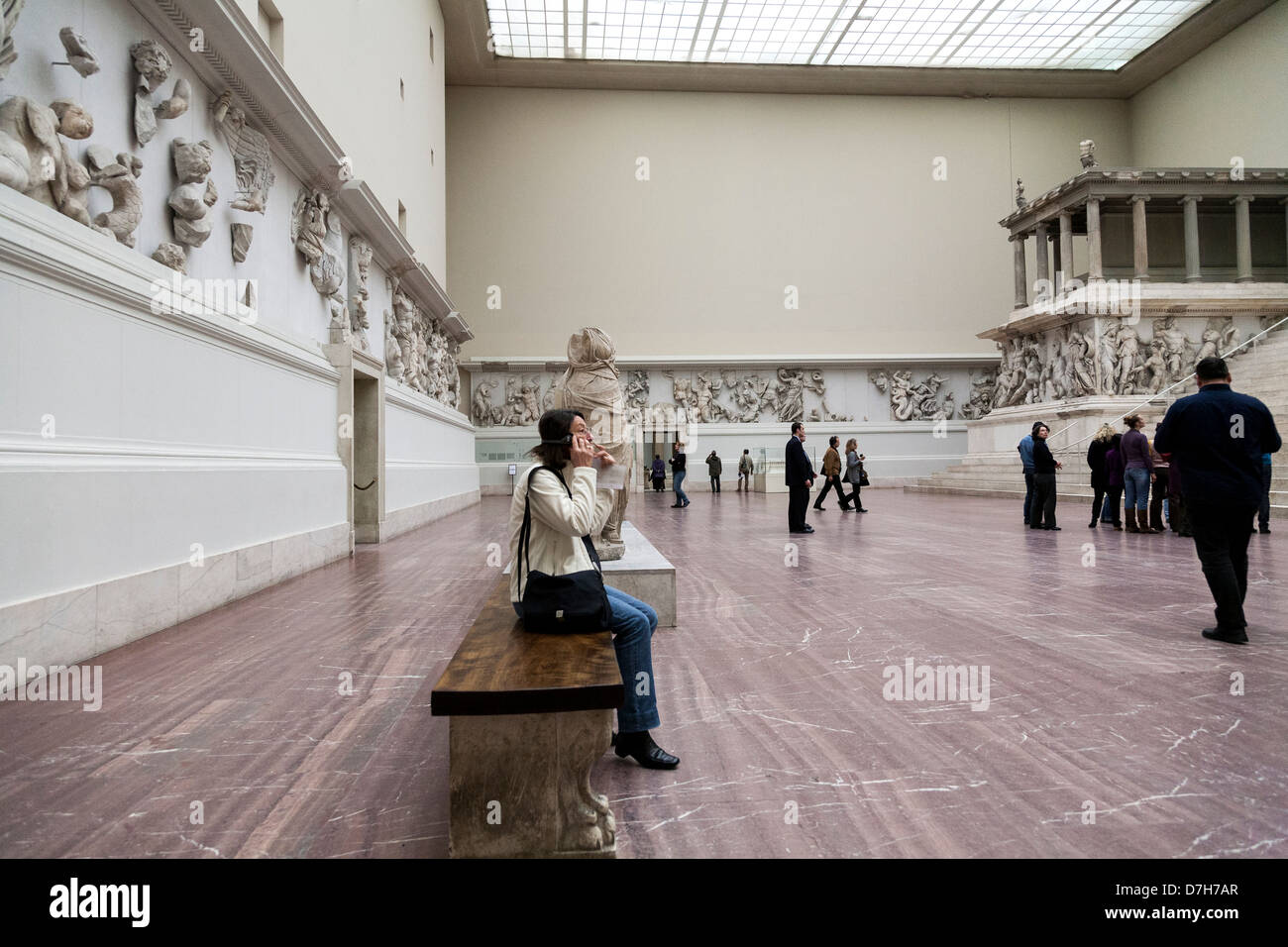 Pergamon museum interior hi-res stock photography and images - Alamy