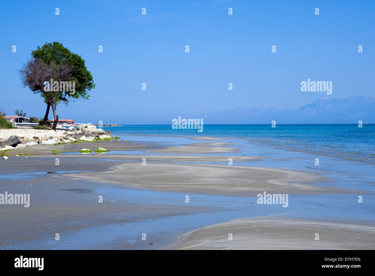 Roda beach, Corfu, Greece Stock Photo - Alamy