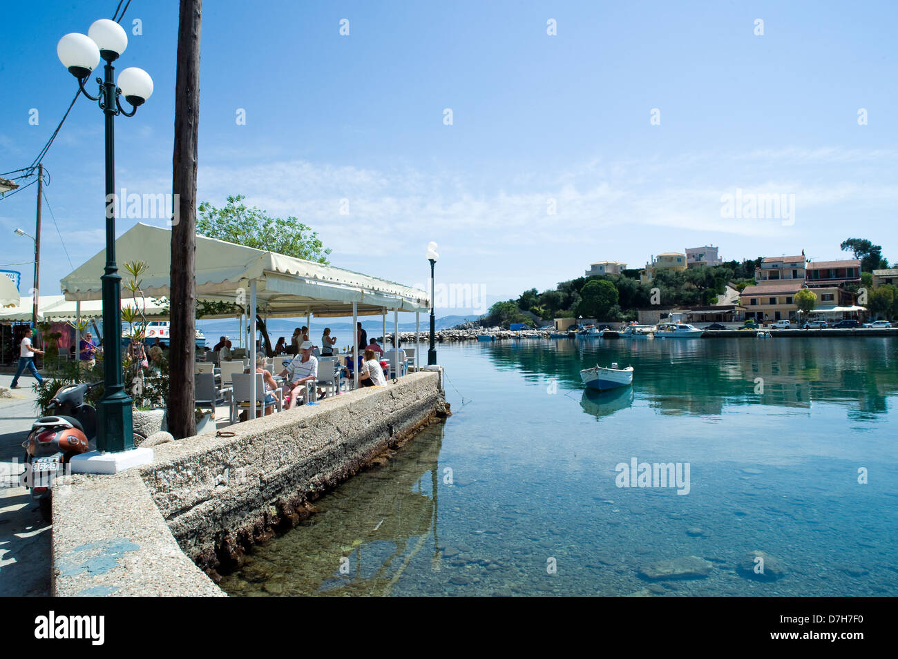 Kassiopi, Corfu, Greek Islands Stock Photo - Alamy