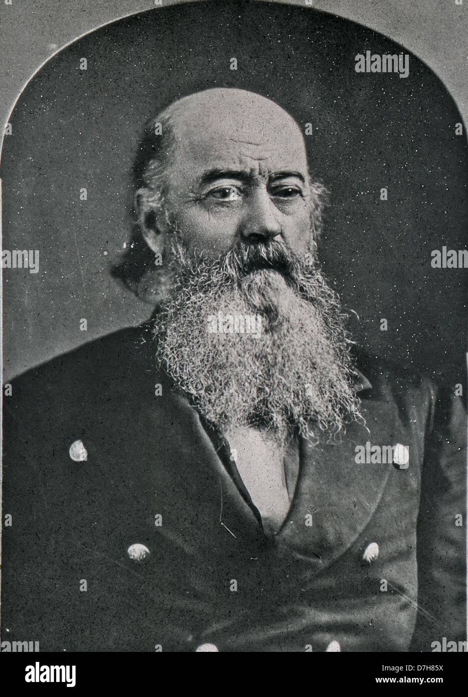 The early settlement of Oregon, as captured by Joseph L. Meek, depicts ...