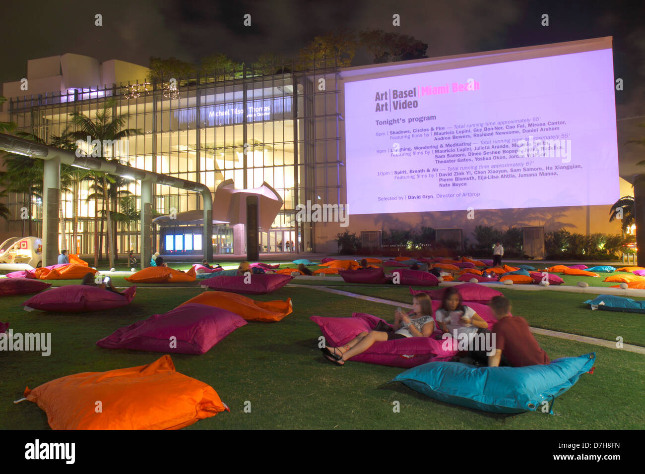 Miami Beach Florida,17th Street,New World Center,New World Symphony ...