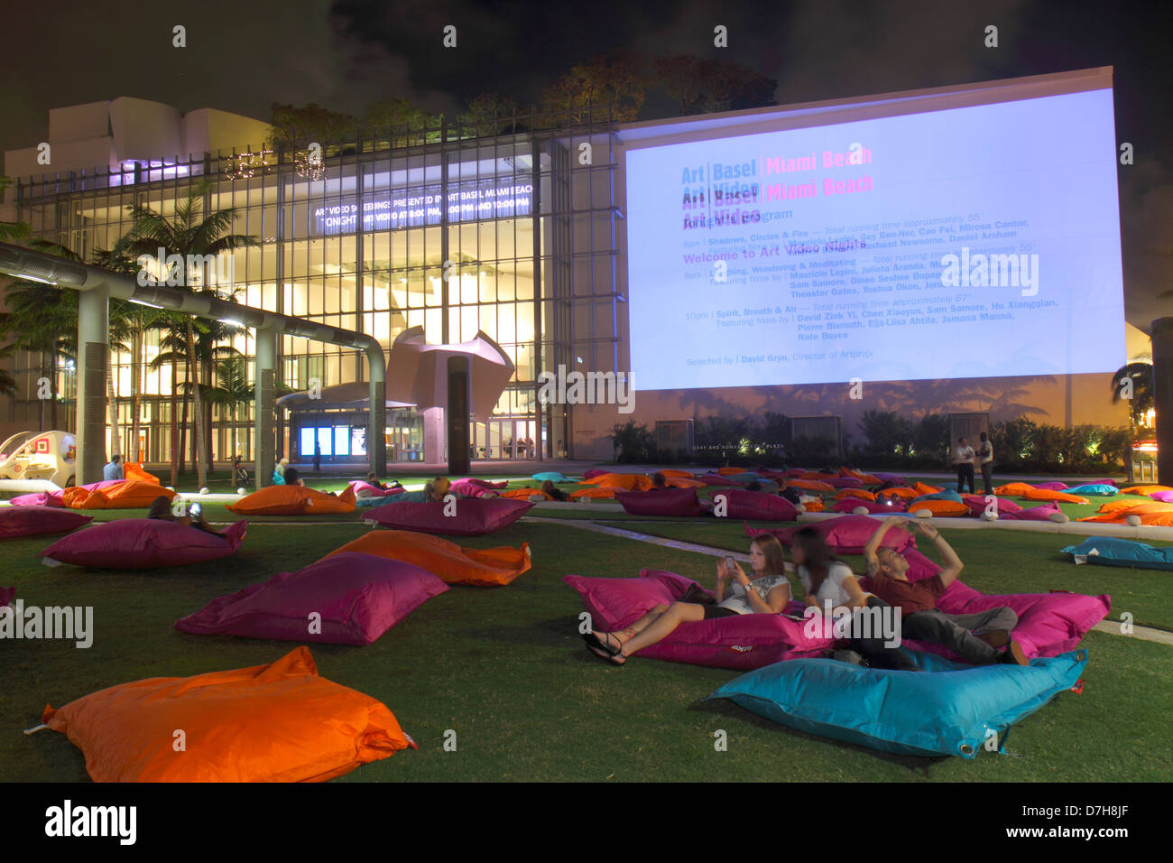 Miami Beach Florida,17th Street,New World Center,New World Symphony ...