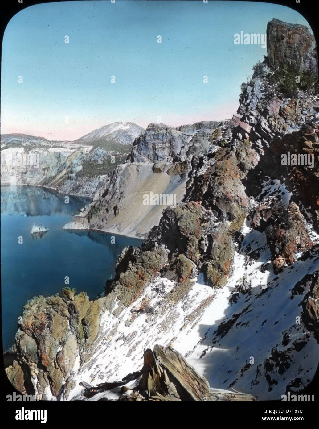 Dutton Cliff and Phantom Ship are notable geological features within ...