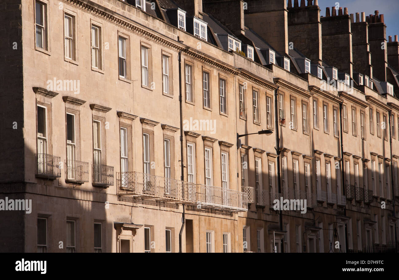 Georgian terrace bath hi-res stock photography and images - Alamy