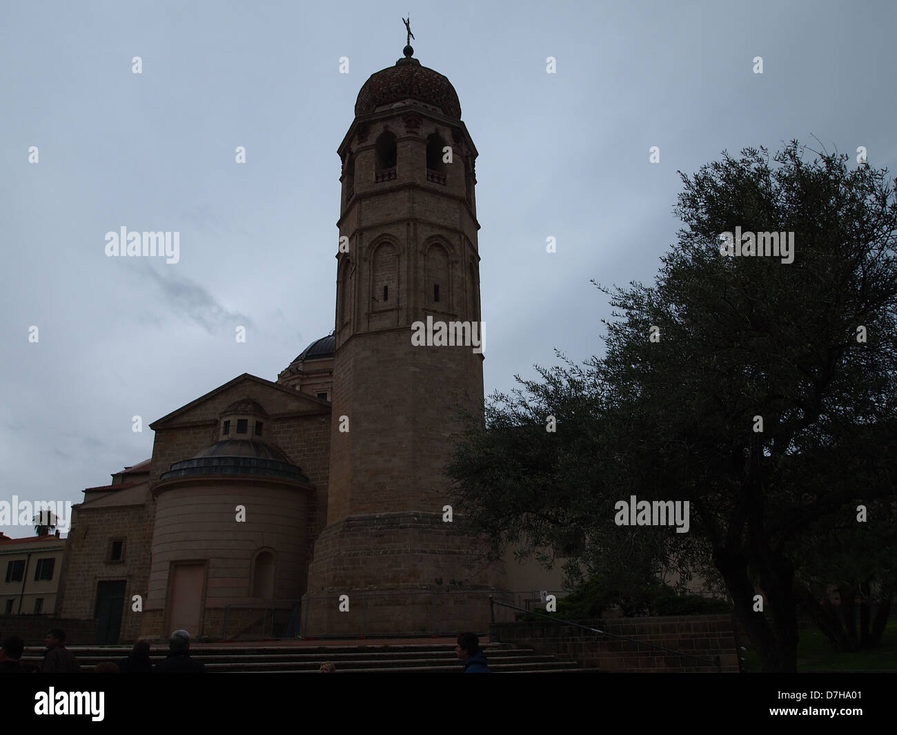 Colorful church on Sardinia island, Italy Stock Photo - Alamy