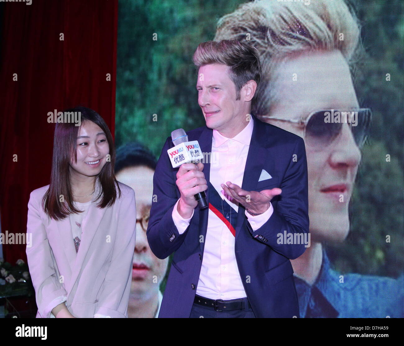 Gabriel Mann at fans meeting activity in Beijing, China on Tuesday May 07, 2013 Stock Photo - Alamy