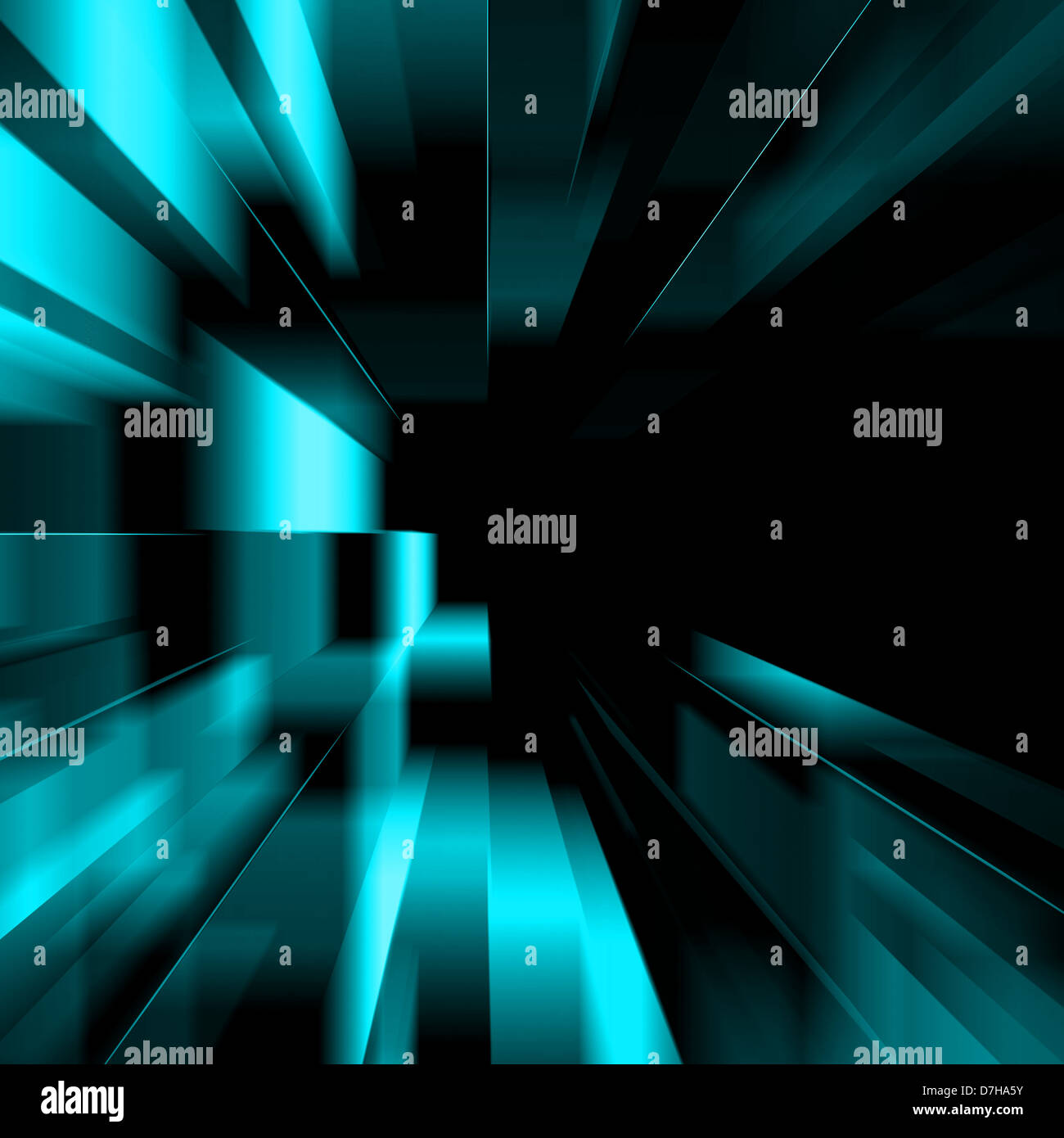 Abstract blurred blue background of colored blocks Stock Photo - Alamy