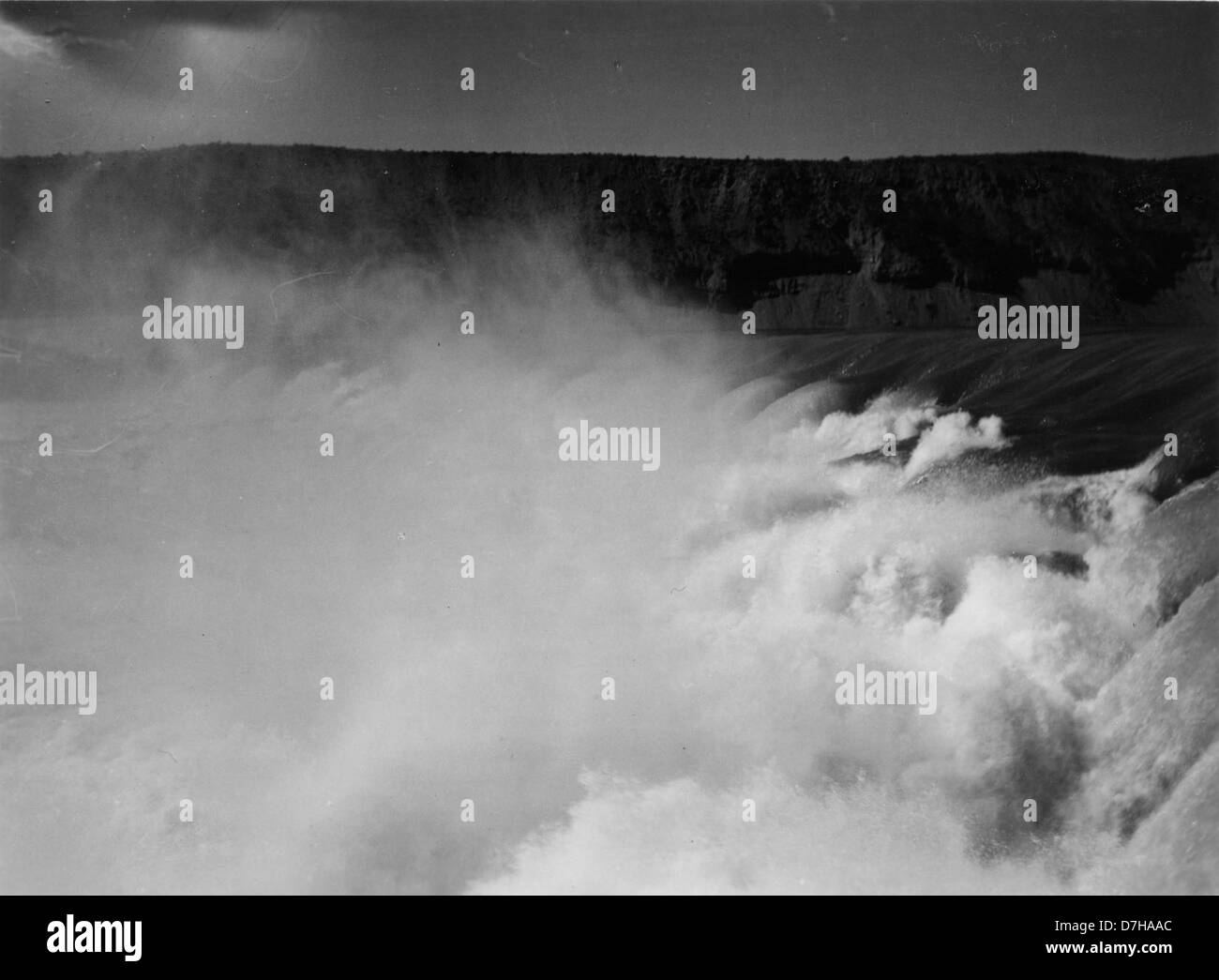 Spillway in dam Black and White Stock Photos & Images - Alamy