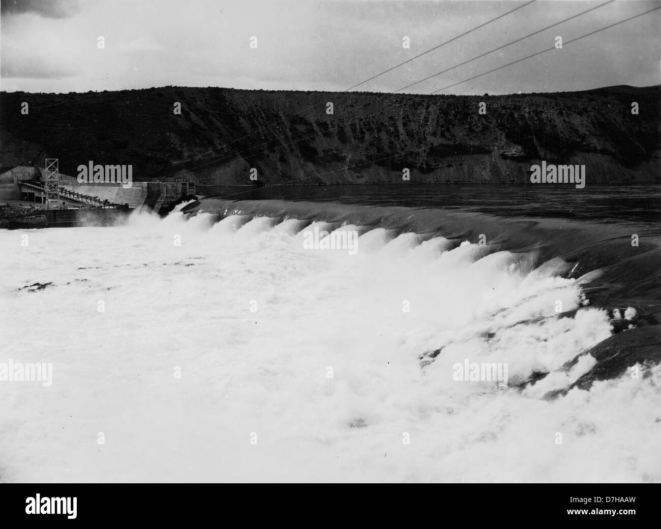 Dam dams energy Black and White Stock Photos & Images - Alamy