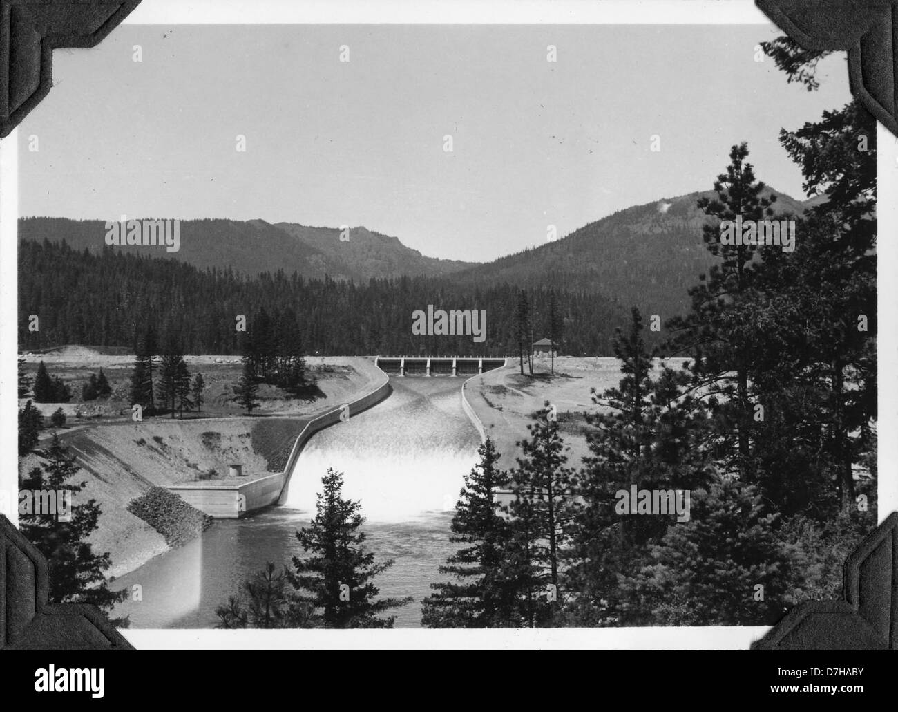 The Cle Elum Lake Dam is part of the water management infrastructure in ...