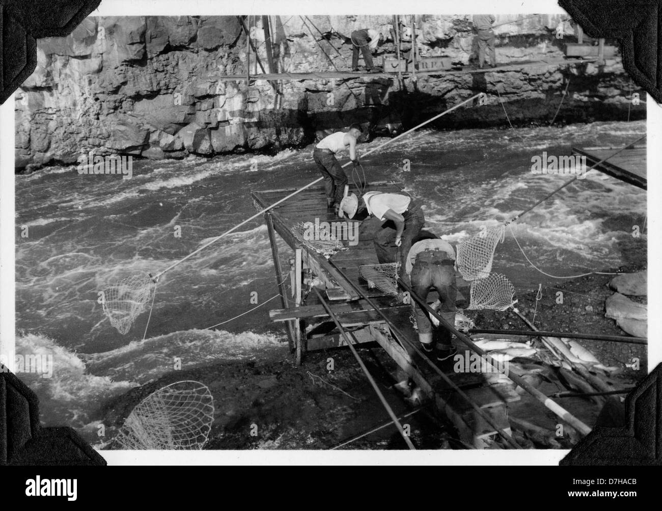 Celilo Falls Fishing High Resolution Stock Photography and Images - Alamy