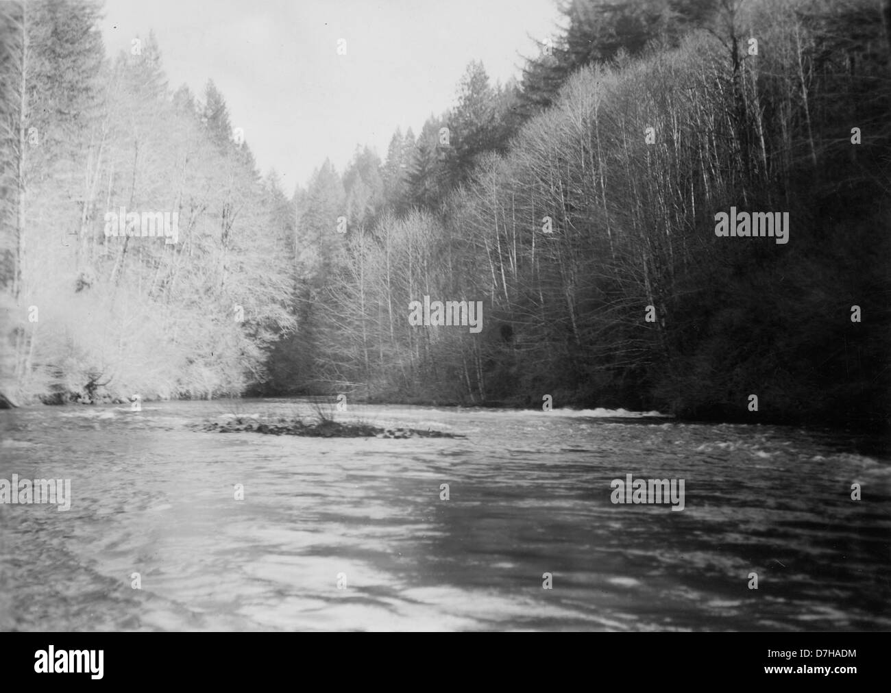 The 'Little Sandy River Dam' is an image from the OSU Archives ...