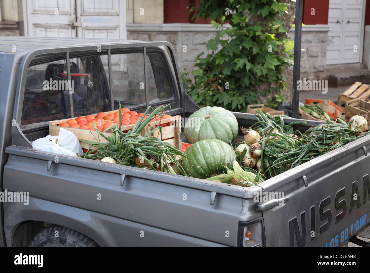 Chimbarongo Colchugua market Stock Photo - Alamy