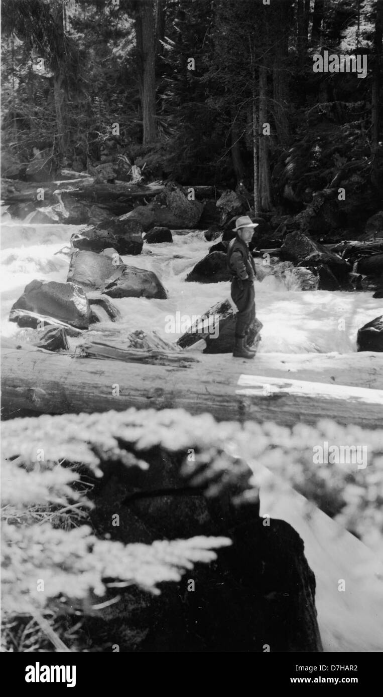 The Cispus River Falls, located in the Pacific Northwest, are captured ...