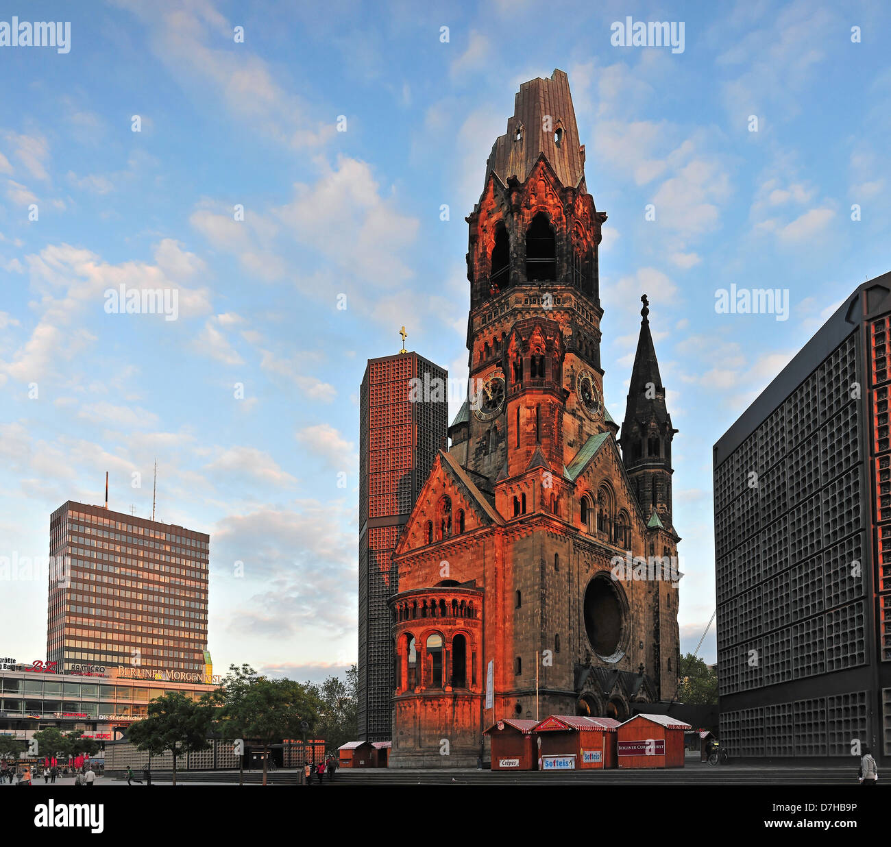 Imperial wilhelm commemorative church hi-res stock photography and ...