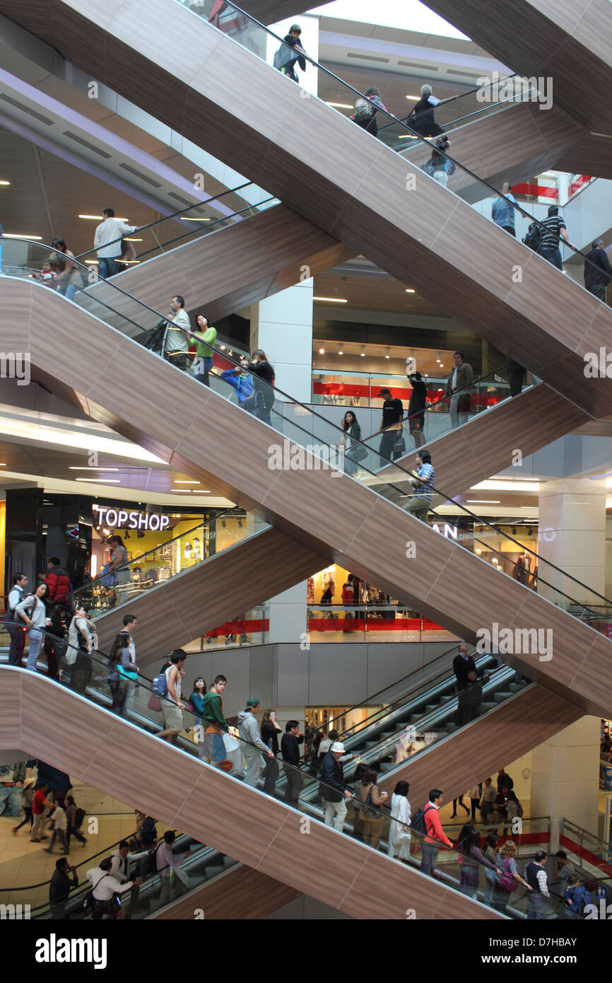 Santiago de Chile Costanera Center Mall Stock Photo - Alamy