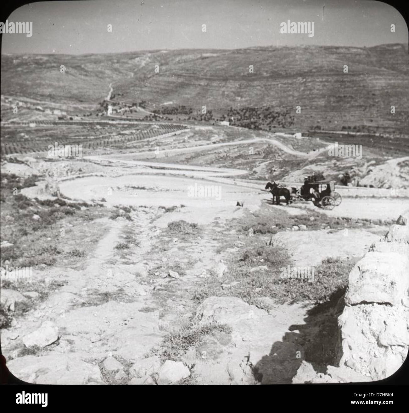 An image illustrating the historic Carriage Road connecting Jaffa to ...