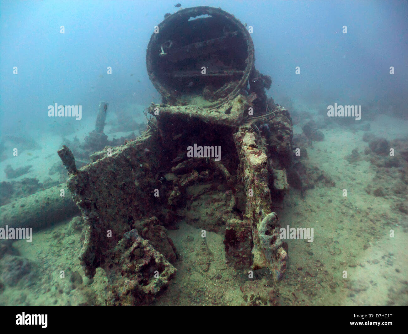 S.S. Thistlegorm Wreck, sunk on 5 October 1941 in the Red Sea and is ...