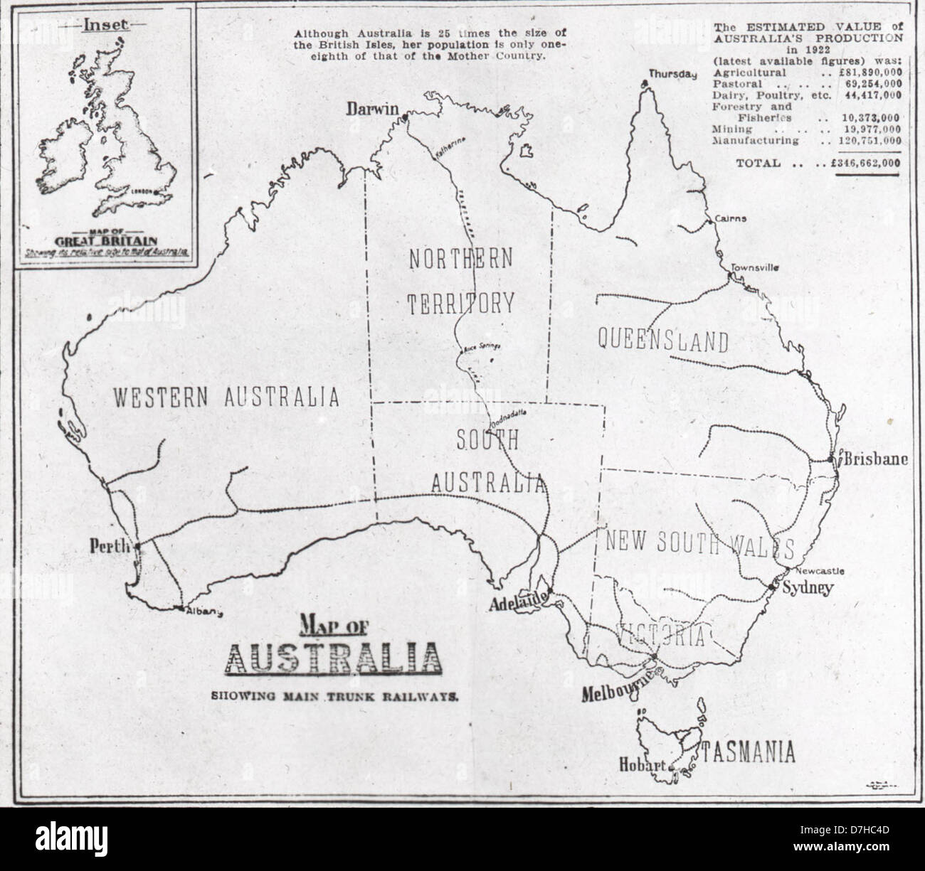 Map Of Australia New Zealand Stock Photos & Map Of Australia New ...