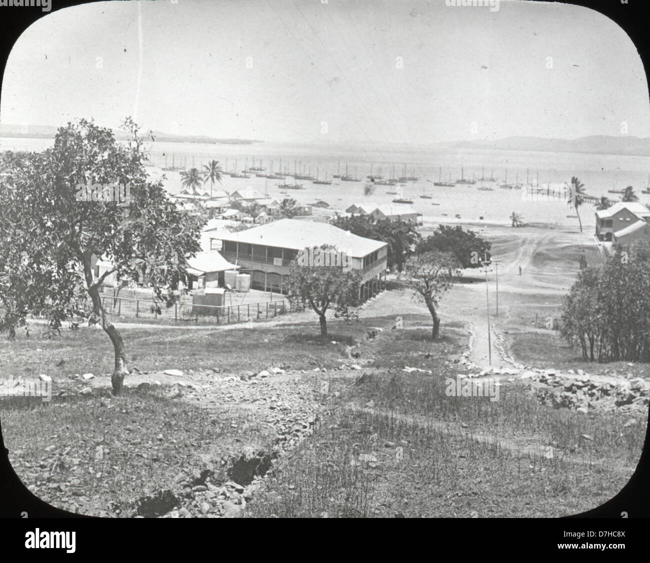 A picturesque view of Thursday Island, Australia, showcasing its unique ...