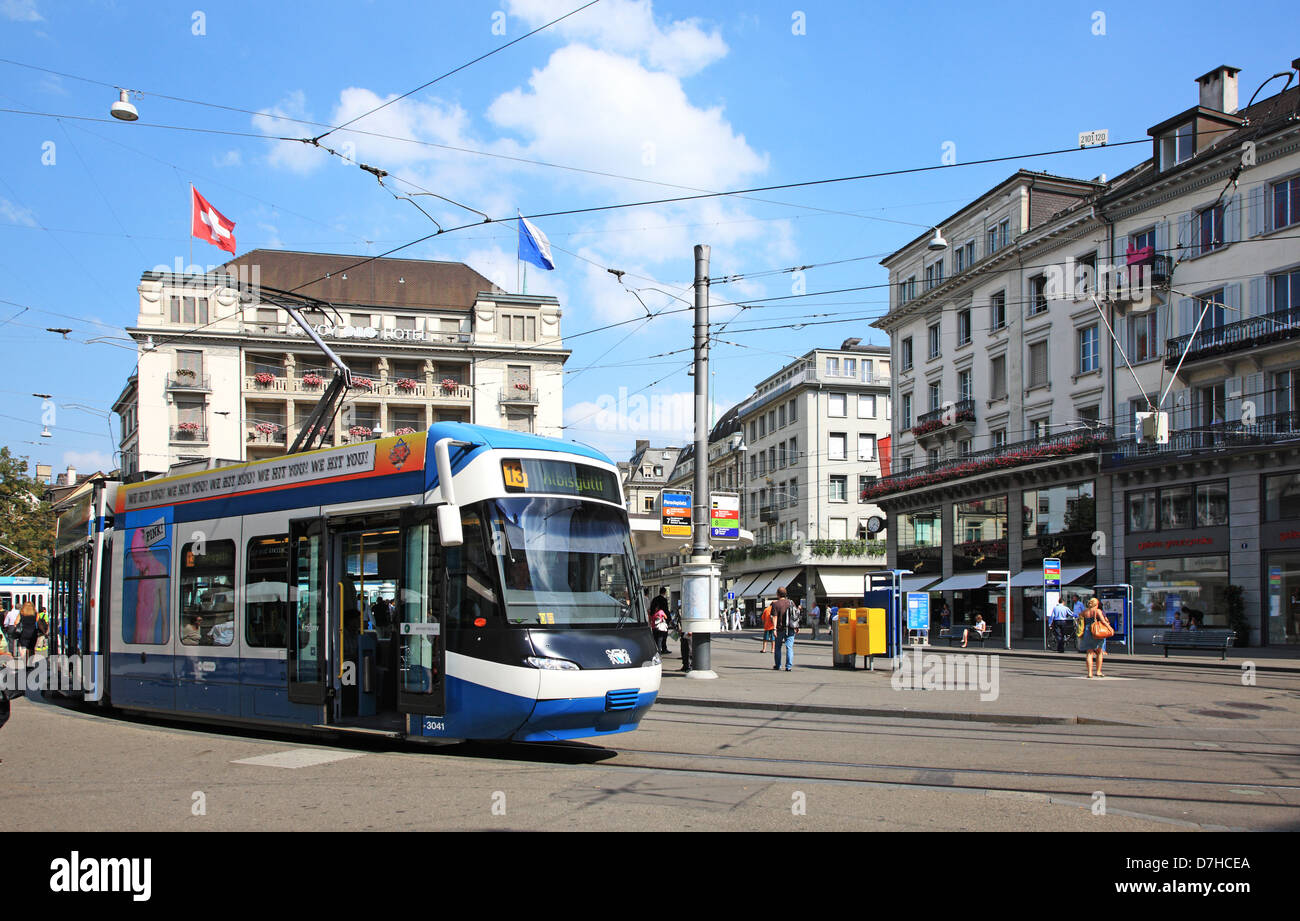 Switzerland, Zurich, Paradeplatz Stock Photo - Alamy