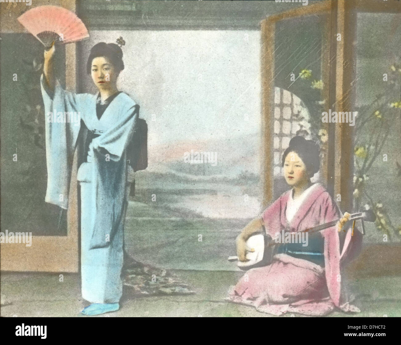 Japan geisha 1900s hi-res stock photography and images - Alamy