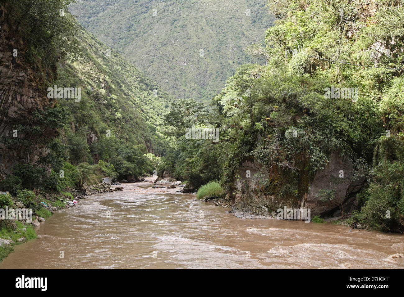 Peru Anden Urubamba Valley Stock Photo - Alamy