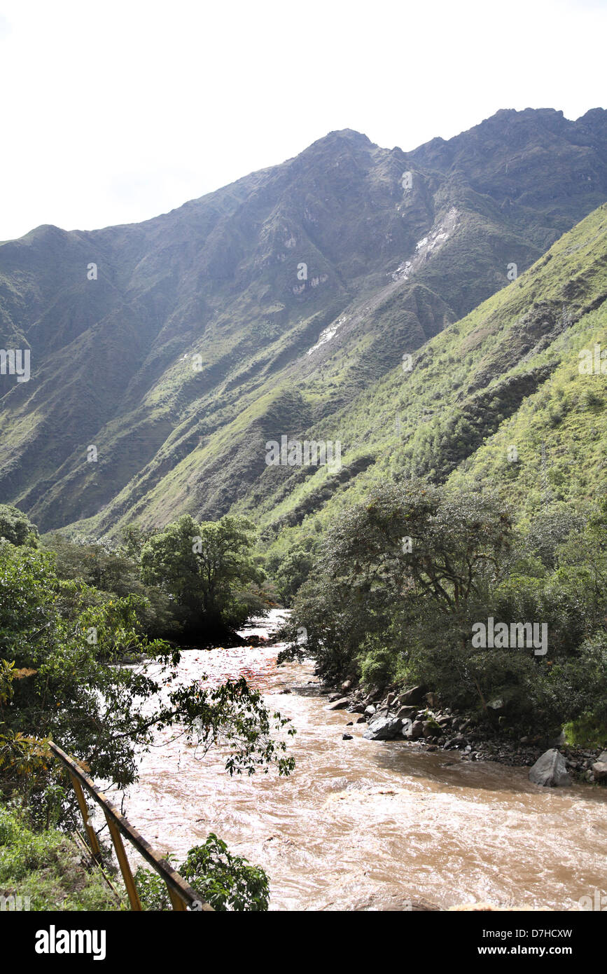Peru Anden Urubamba Valley Stock Photo - Alamy